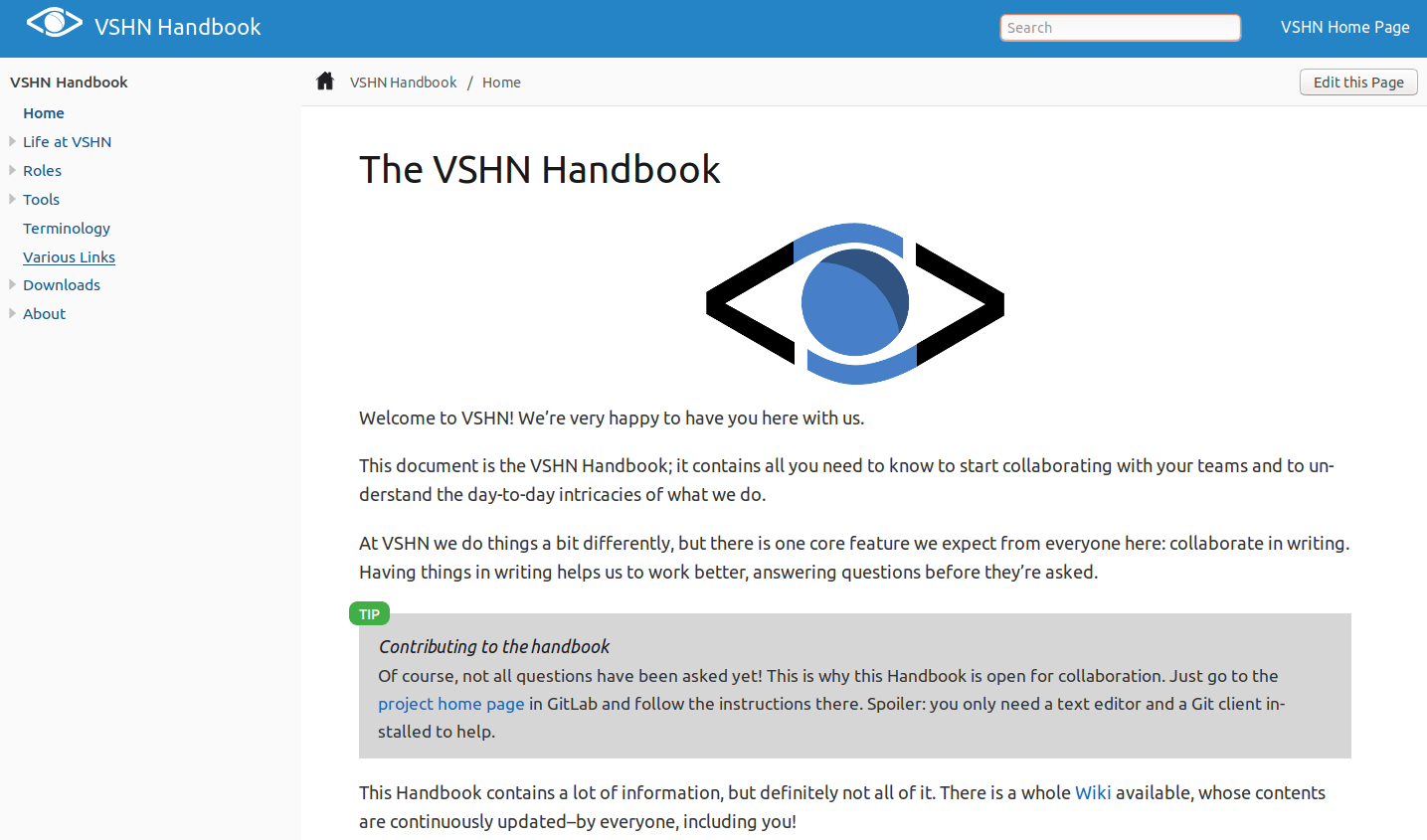 Introducing the VSHN Handbook – VSHN AG