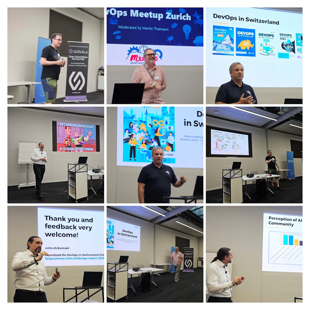 DevOps Meetup at Zühlke: Launching the DevOps in Switzerland Report 2025 – VSHN AG